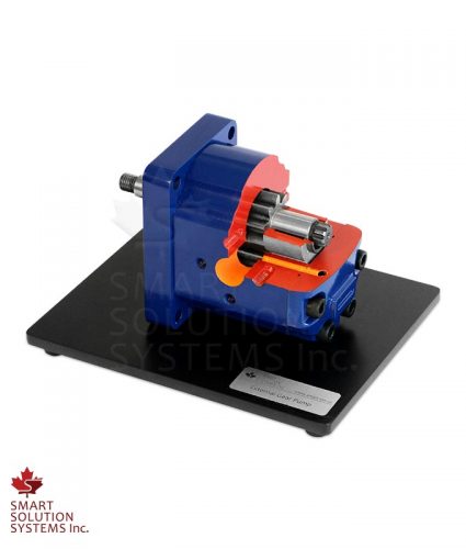 External Gear Pump Cutaway Model - Smart Solution Systems Inc.